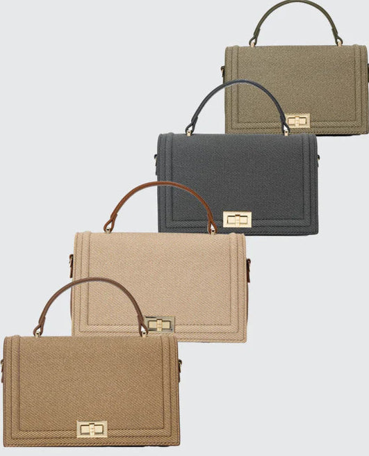 Itti Tessa Handbag (Black) – Bagpoint