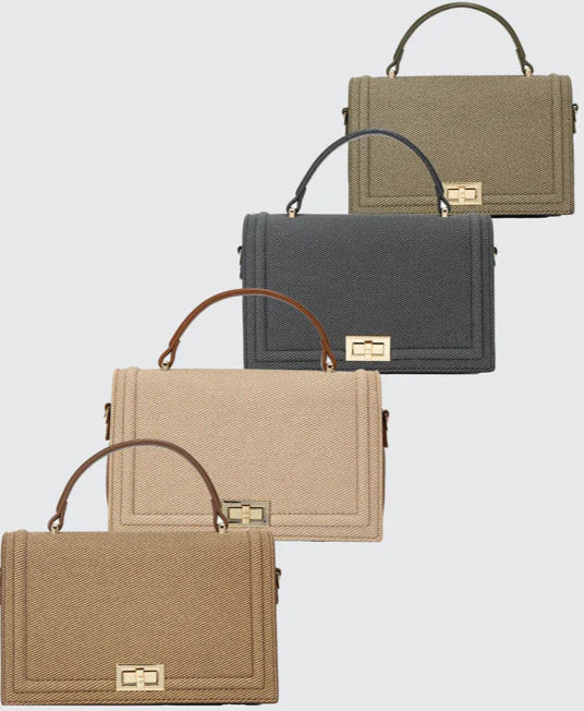 Itti Tessa Handbag (Army Green) – Bagpoint