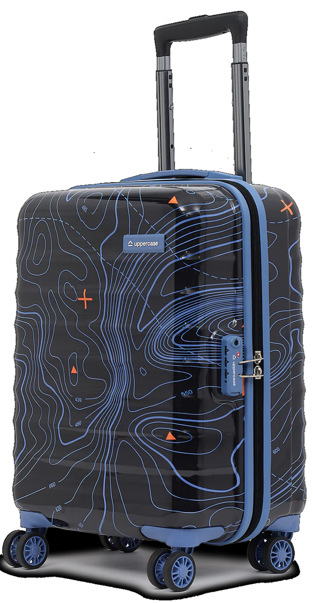 Uppercase Topo Hard Luggage (Blue) – Bagpoint